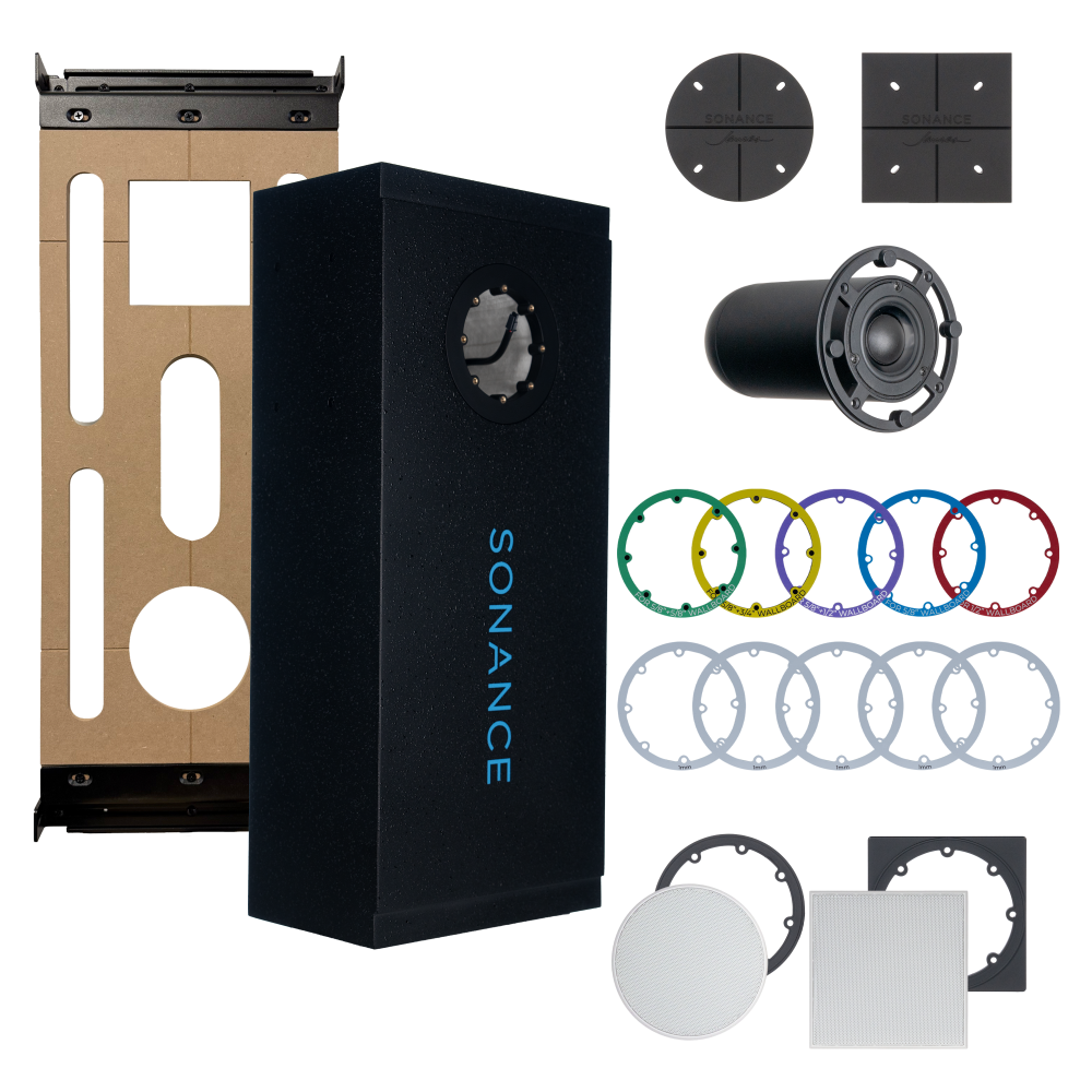 SA4-66 COMPLETE SMALL APERTURE SPEAKER KIT WITH MICRO TRIM GRILLE